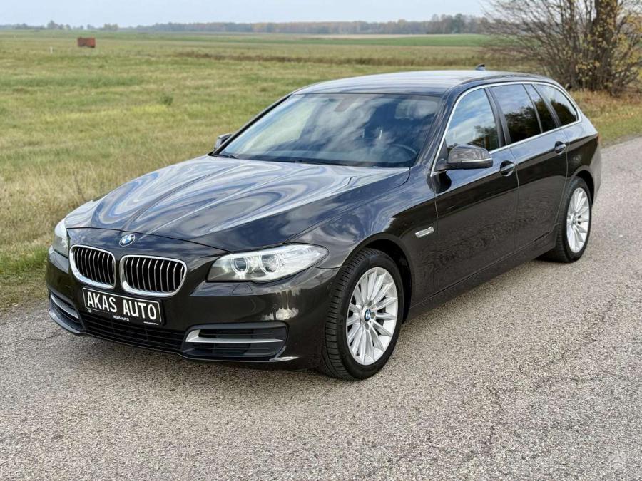 Brown BMW 520 2014 in Siauliai, with an engine capacity of 2.00 L and mileage of 183 thousand km for 9900 €, photo 1 on AUTOMOTO.COM.LV