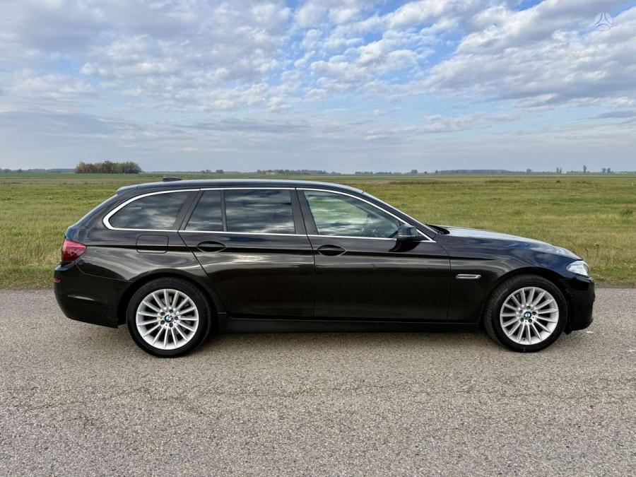 Brown BMW 520 2014 in Siauliai, with an engine capacity of 2.00 L and mileage of 183 thousand km for 9900 €, photo 6 on AUTOMOTO.COM.LV