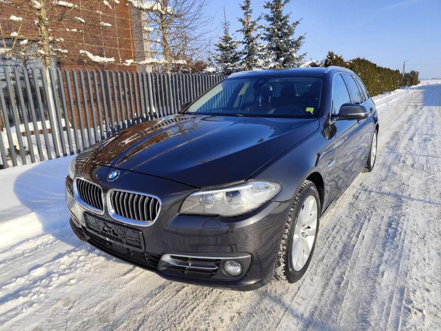 Brūns BMW 520 2014 Kauņa, ar dzinēja tilpumu 2.00 L un nobraukumu 305 tūkst. km par 9350 €, foto 1 vietnē AUTOMOTO.COM.LV