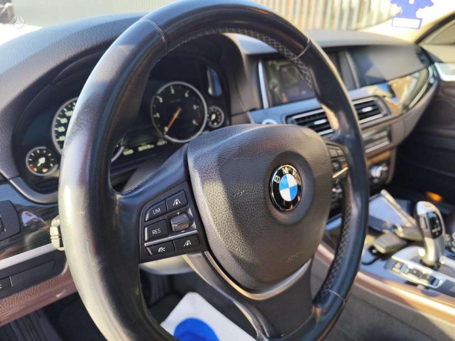 Brūns BMW 520 2014 Kauņa, ar dzinēja tilpumu 2.00 L un nobraukumu 305 tūkst. km par 9350 €, foto 16 vietnē AUTOMOTO.COM.LV