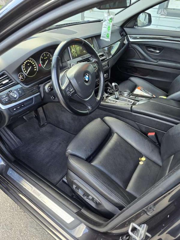 Brown BMW 520 2014 in Kaunas, with an engine capacity of 2.00 L and mileage of 269 thousand km for 10250 €, photo 3 on AUTOMOTO.COM.LV