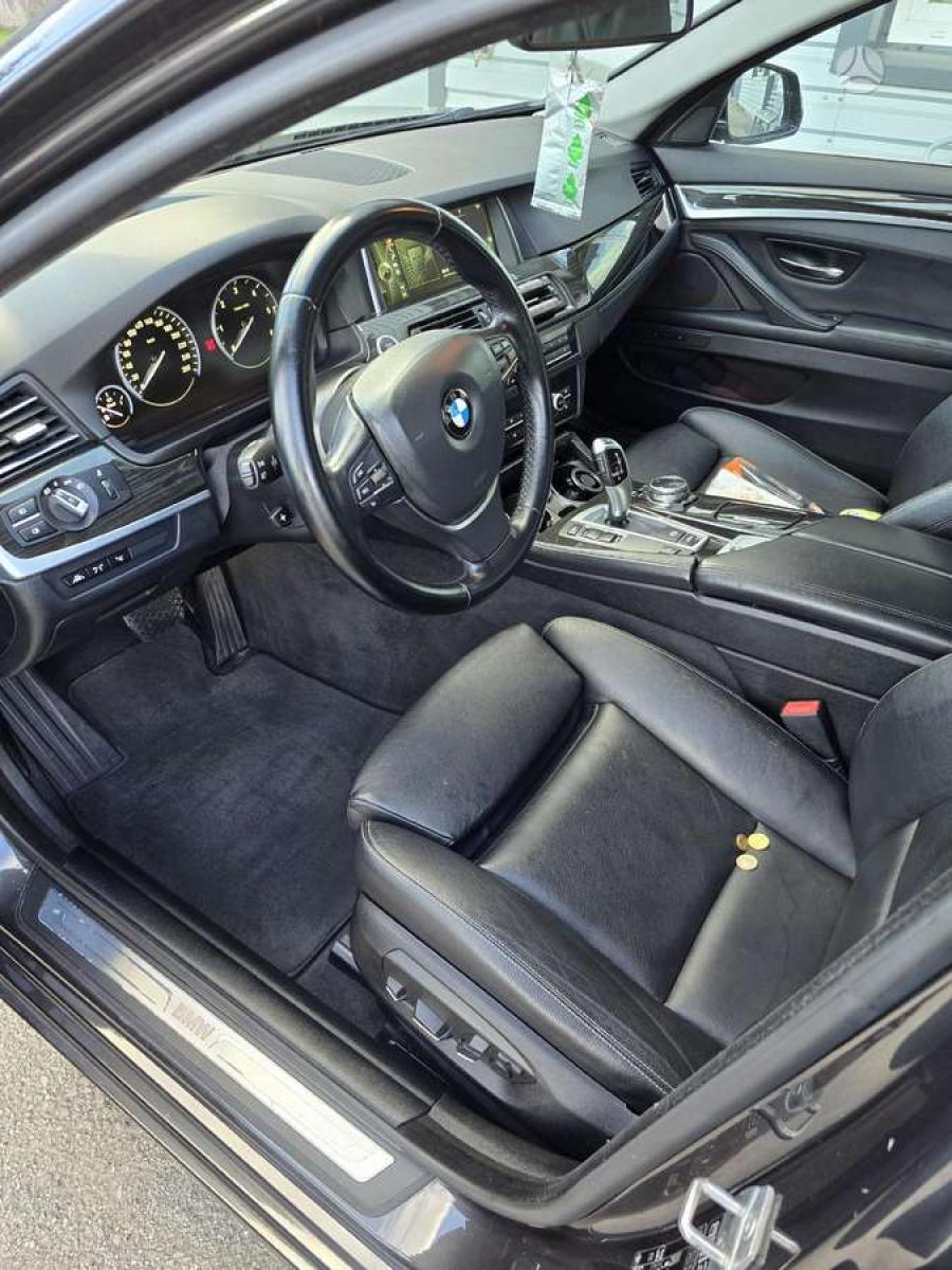 Brown BMW 520 2014 in Kaunas, with an engine capacity of 2.00 L and mileage of 269 thousand km for 10250 €, photo 3 on AUTOMOTO.COM.LV