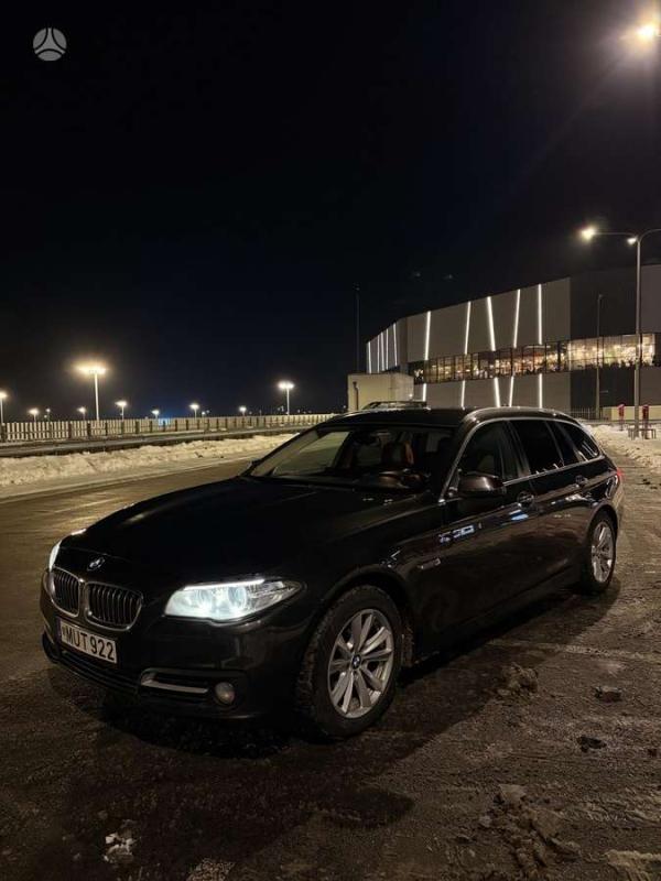 Brūns BMW 520 2014 Viļņa, ar dzinēja tilpumu 2.00 L un nobraukumu 284 tūkst. km par 10500 €, foto 1 vietnē AUTOMOTO.COM.LV