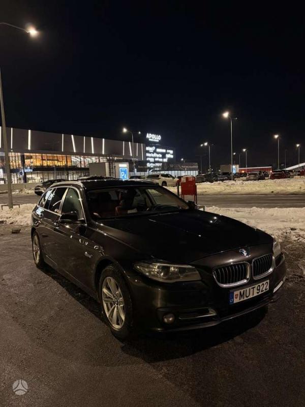 Brūns BMW 520 2014 Viļņa, ar dzinēja tilpumu 2.00 L un nobraukumu 284 tūkst. km par 10500 €, foto 2 vietnē AUTOMOTO.COM.LV