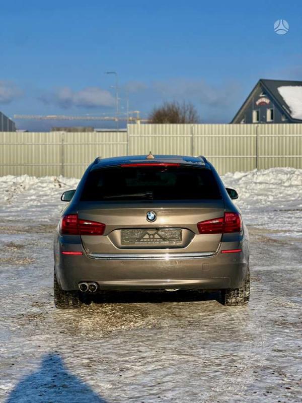 Brown BMW 520 2014 in Kretinga, with an engine capacity of 2.00 L and mileage of 320 thousand km for 10499 €, photo 6 on AUTOMOTO.COM.LV