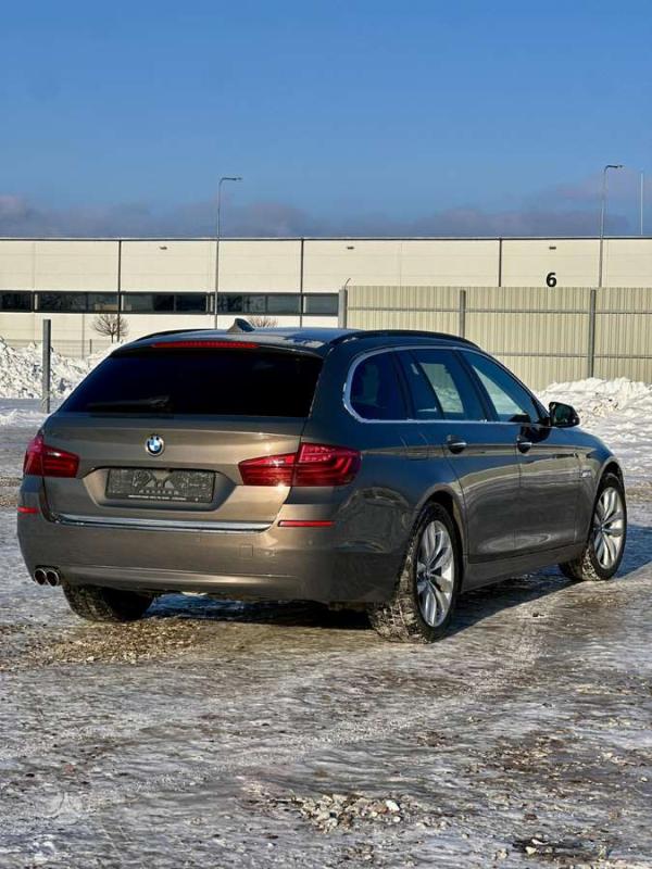 Brown BMW 520 2014 in Kretinga, with an engine capacity of 2.00 L and mileage of 320 thousand km for 10499 €, photo 7 on AUTOMOTO.COM.LV