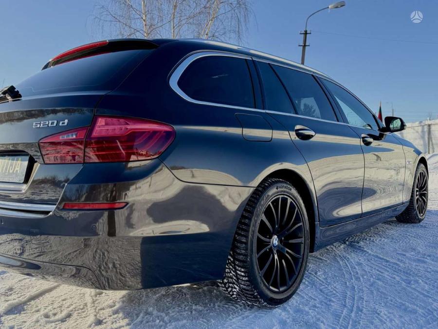 Brūns BMW 520 2014 Šauļi, ar dzinēja tilpumu 2.00 L un nobraukumu 254 tūkst. km par 10950 €, foto 8 vietnē AUTOMOTO.COM.LV