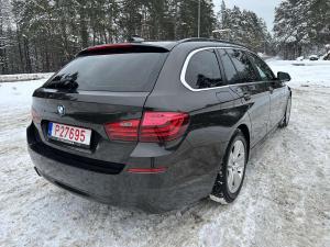 Brown BMW 520 2014 in Druskininkai, with an engine capacity of 2.00 L and mileage of 321 thousand km for 8800 €, photo 8 on AUTOMOTO.COM.LV