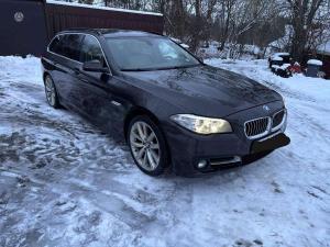Brown BMW 520 2014 in Plunge, with an engine capacity of 2.00 L and mileage of 257 thousand km for 6500 €, photo  on AUTOMOTO.COM.LV