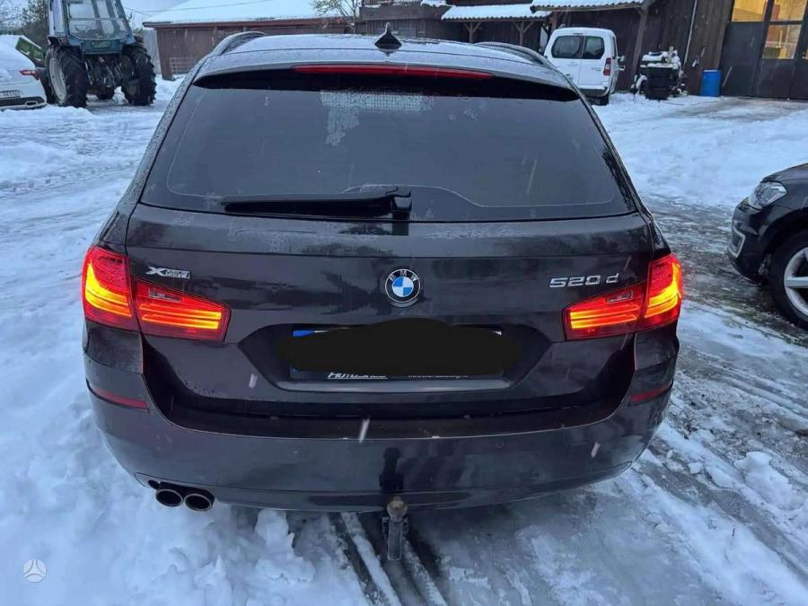Brūns BMW 520 2014 Plungė, ar dzinēja tilpumu 2.00 L un nobraukumu 257 tūkst. km par 6500 €, foto 3 vietnē AUTOMOTO.COM.LV