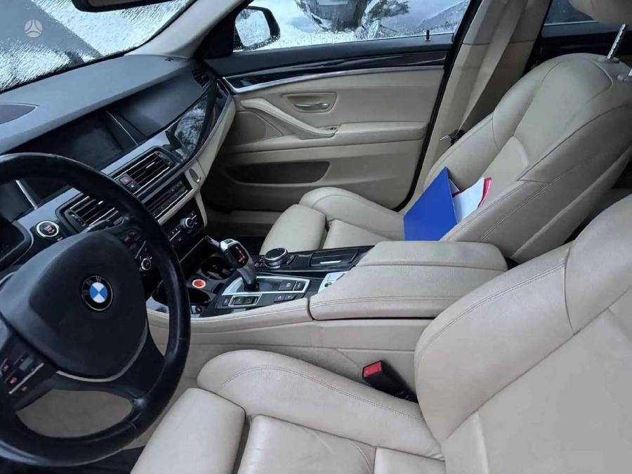 Brūns BMW 520 2014 Plungė, ar dzinēja tilpumu 2.00 L un nobraukumu 257 tūkst. km par 6500 €, foto 12 vietnē AUTOMOTO.COM.LV