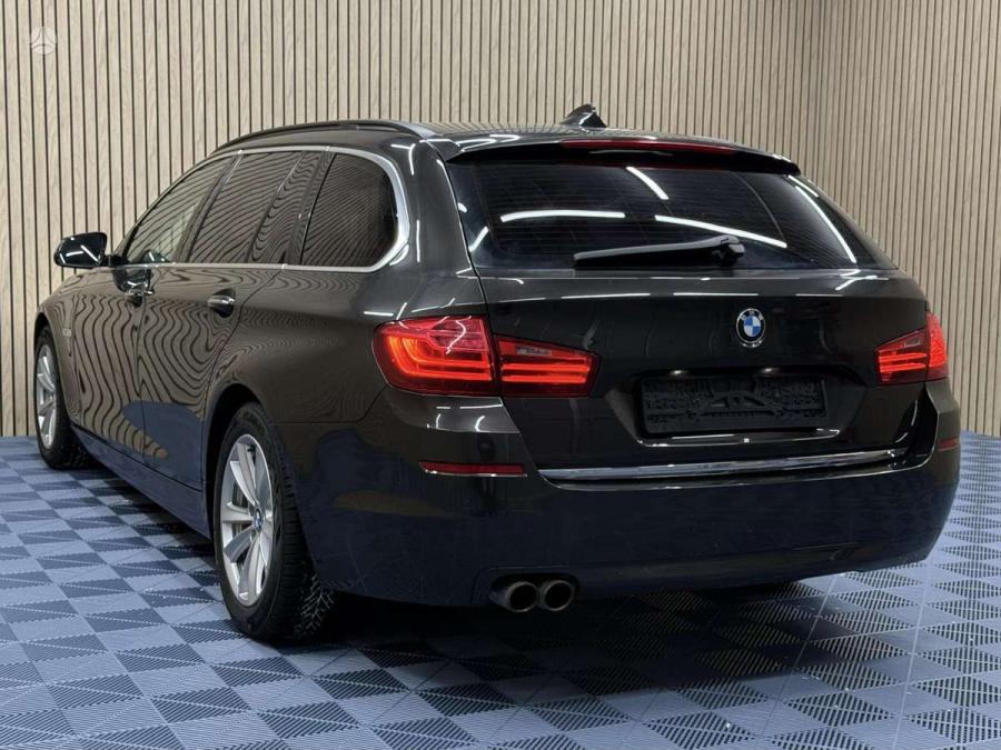 Brūns BMW 520 2014 Marijampole, ar dzinēja tilpumu 2.00 L un nobraukumu 284 tūkst. km par 11300 €, foto 5 vietnē AUTOMOTO.COM.LV