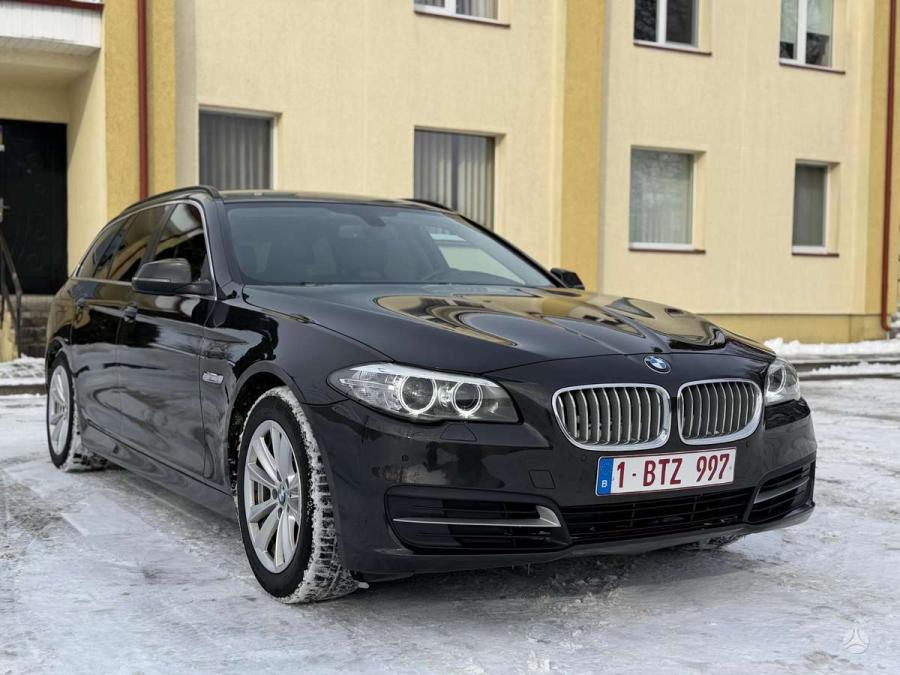 Brown BMW 520 2014 in Kaunas, with an engine capacity of 2.00 L and mileage of 240 thousand km for 9700 €, photo 3 on AUTOMOTO.COM.LV