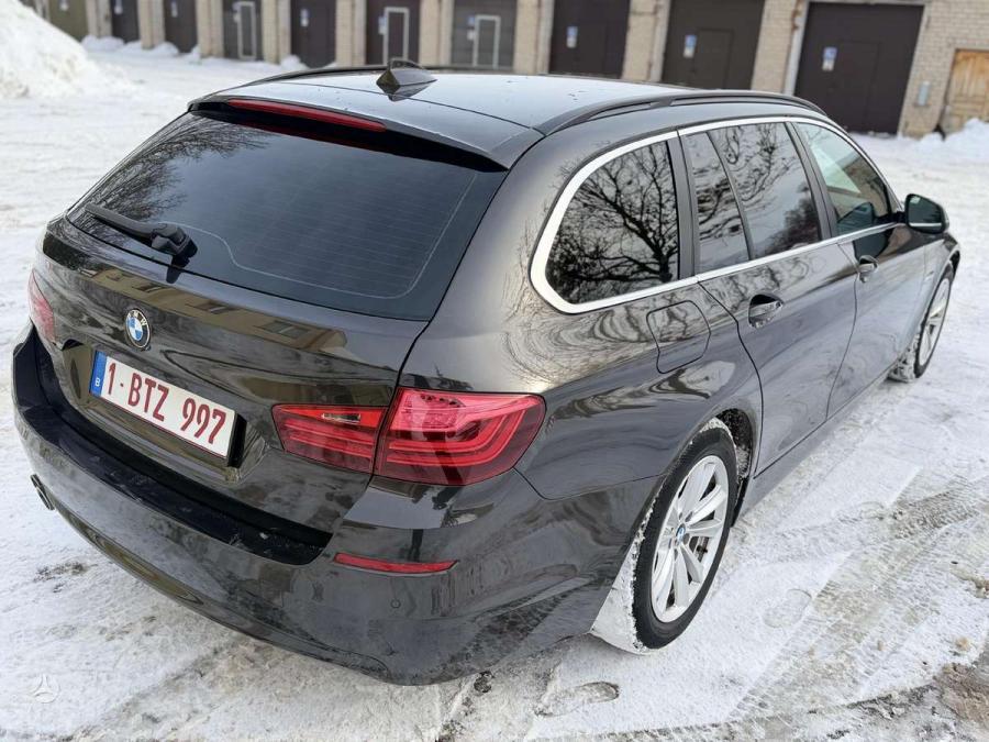 Brown BMW 520 2014 in Kaunas, with an engine capacity of 2.00 L and mileage of 240 thousand km for 9700 €, photo 4 on AUTOMOTO.COM.LV