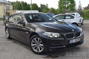 Brown BMW 520 2014 in Kuldiga, with an engine capacity of 2.00 L and mileage of 0 thousand km for 8990 €, photo 5 on AUTOMOTO.COM.LV