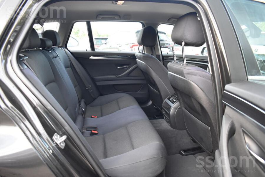 Brown BMW 520 2014 in Kuldiga, with an engine capacity of 2.00 L and mileage of 0 thousand km for 8990 €, photo 7 on AUTOMOTO.COM.LV