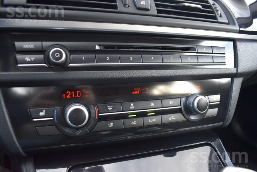 Brown BMW 520 2014 in Kuldiga, with an engine capacity of 2.00 L and mileage of 0 thousand km for 8990 €, photo 13 on AUTOMOTO.COM.LV