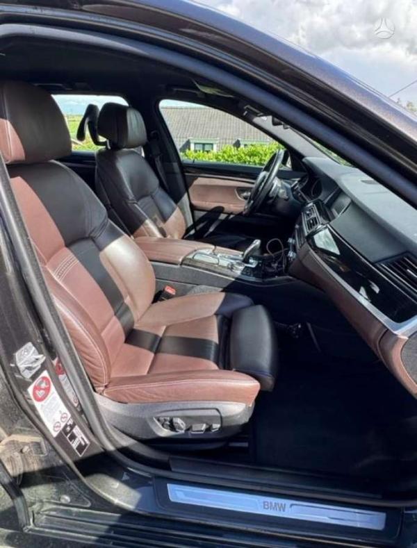 Brūns BMW 520 2014 Kauņa, ar dzinēja tilpumu 2.00 L un nobraukumu 280 tūkst. km par 10250 €, foto 9 vietnē AUTOMOTO.COM.LV
