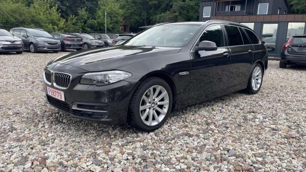 Brown BMW 520 2014 in Kaunas, with an engine capacity of 2.00 L and mileage of 210 thousand km for 9200 €, photo 3 on AUTOMOTO.COM.LV
