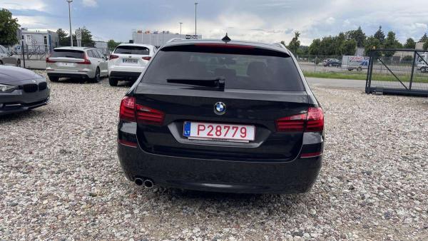 Brown BMW 520 2014 in Kaunas, with an engine capacity of 2.00 L and mileage of 210 thousand km for 9200 €, photo 5 on AUTOMOTO.COM.LV