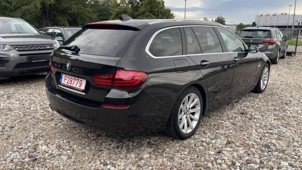 Brown BMW 520 2014 in Kaunas, with an engine capacity of 2.00 L and mileage of 210 thousand km for 9200 €, photo 6 on AUTOMOTO.COM.LV