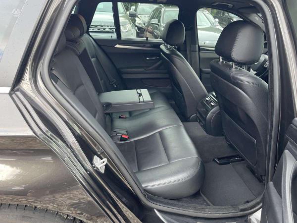 Brown BMW 520 2014 in Kaunas, with an engine capacity of 2.00 L and mileage of 210 thousand km for 9200 €, photo 9 on AUTOMOTO.COM.LV