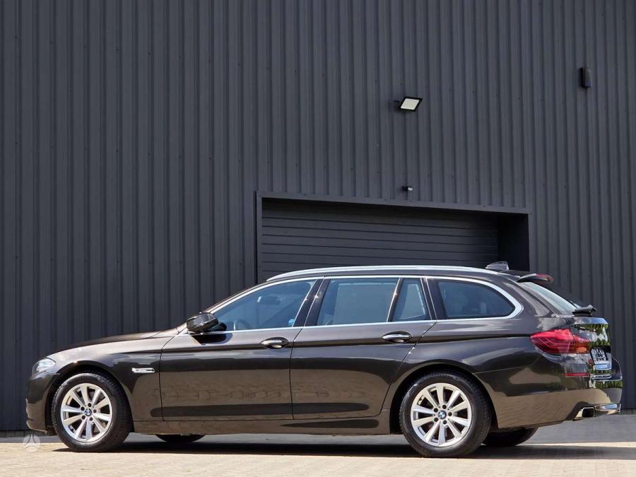 Brown BMW 520 2014 in Kaunas, with an engine capacity of 2.00 L and mileage of 280 thousand km for 10250 €, photo 12 on AUTOMOTO.COM.LV