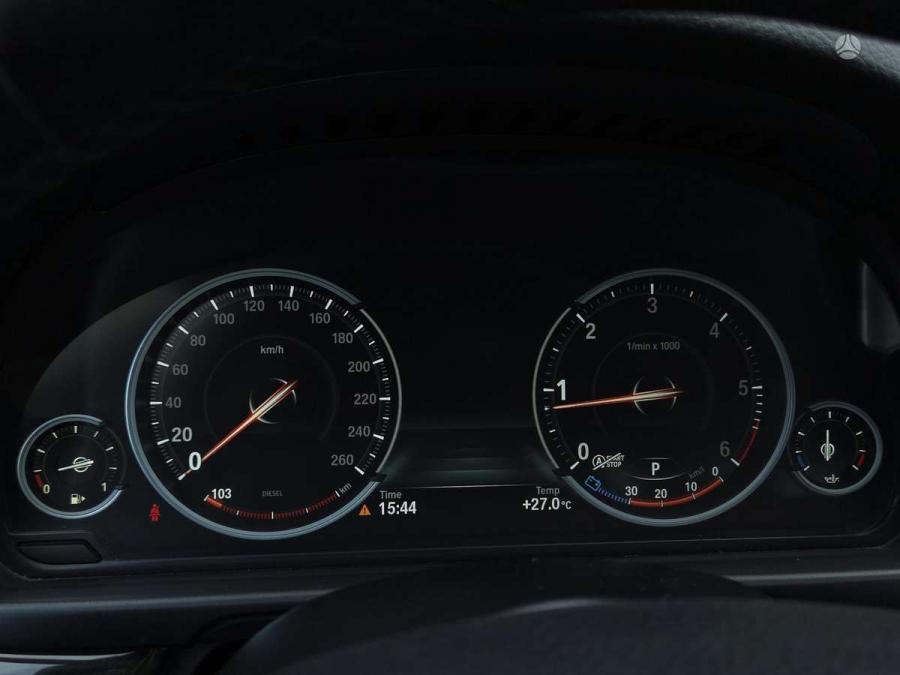 Brown BMW 520 2014 in Kaunas, with an engine capacity of 2.00 L and mileage of 280 thousand km for 10250 €, photo 28 on AUTOMOTO.COM.LV