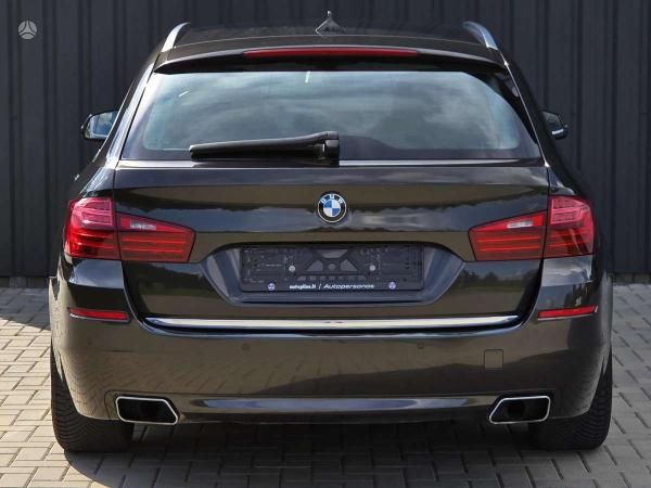 Brown BMW 520 2014 in Kaunas, with an engine capacity of 2.00 L and mileage of 280 thousand km for 10250 €, photo 8 on AUTOMOTO.COM.LV