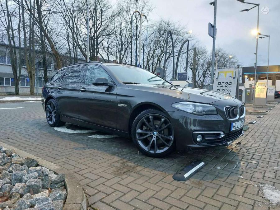 Brūns BMW 520 2014 Kauņa, ar dzinēja tilpumu 2.00 L un nobraukumu 391 tūkst. km par 11000 €, foto 4 vietnē AUTOMOTO.COM.LV
