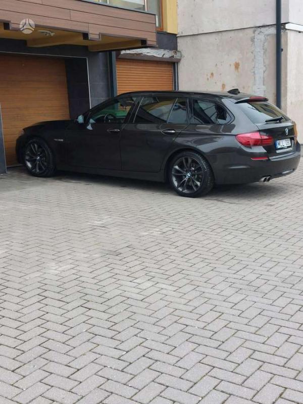 Brūns BMW 520 2014 Kauņa, ar dzinēja tilpumu 2.00 L un nobraukumu 391 tūkst. km par 11000 €, foto 5 vietnē AUTOMOTO.COM.LV
