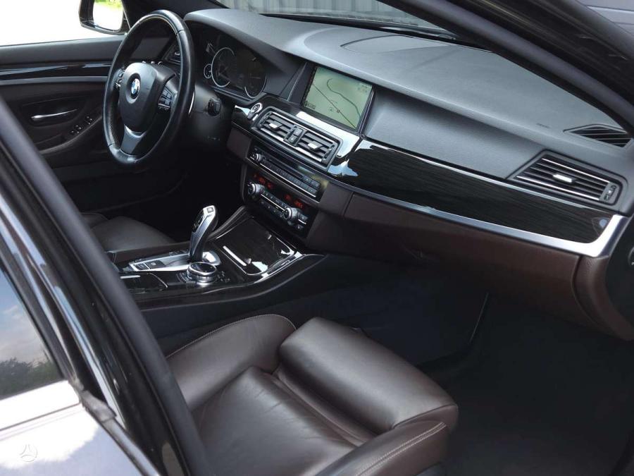 Brūns BMW 520 2014 Kauņa, ar dzinēja tilpumu 2.00 L un nobraukumu 280 tūkst. km par 10250 €, foto 15 vietnē AUTOMOTO.COM.LV