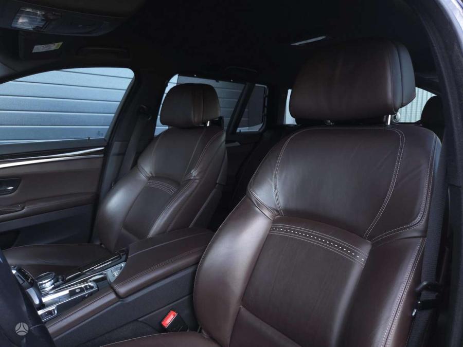 Brūns BMW 520 2014 Kauņa, ar dzinēja tilpumu 2.00 L un nobraukumu 280 tūkst. km par 10250 €, foto 22 vietnē AUTOMOTO.COM.LV