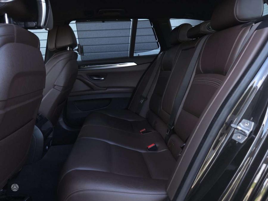 Brūns BMW 520 2014 Kauņa, ar dzinēja tilpumu 2.00 L un nobraukumu 280 tūkst. km par 10250 €, foto 25 vietnē AUTOMOTO.COM.LV