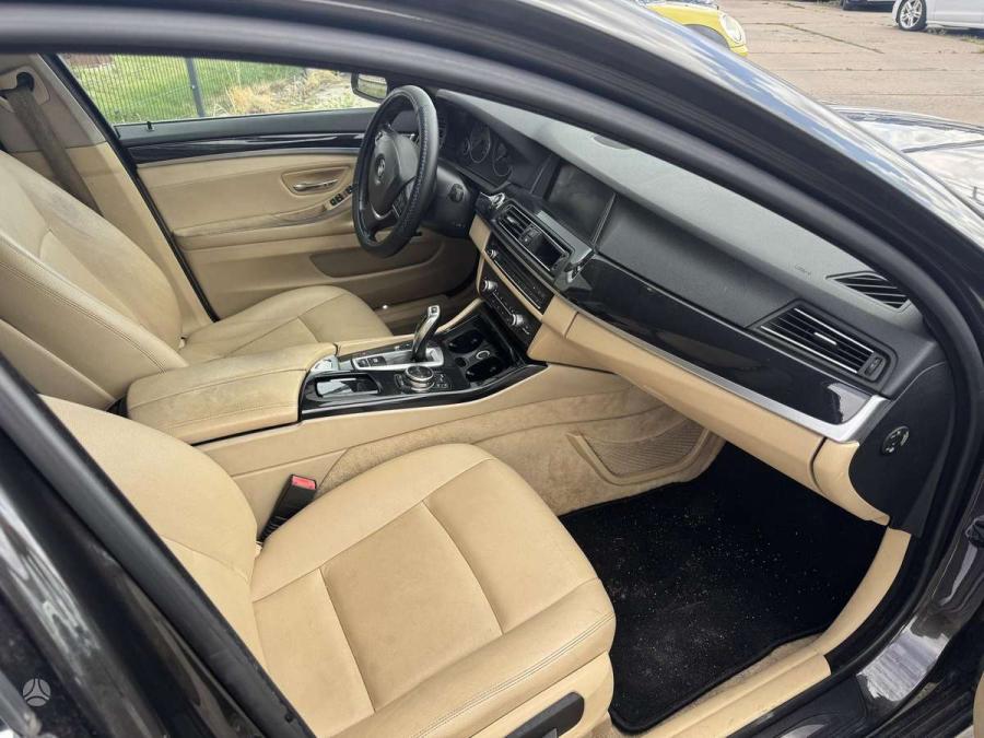Brūns BMW 520 2014 Kauņa, ar dzinēja tilpumu 2.00 L un nobraukumu 309 tūkst. km par 5999 €, foto 7 vietnē AUTOMOTO.COM.LV
