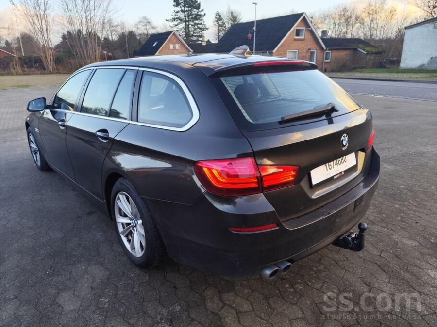 Brūns BMW 520 2015 Kuldīga, ar dzinēja tilpumu 2.00 L un nobraukumu 304 tūkst. km par 8555 €, foto 3 vietnē AUTOMOTO.COM.LV