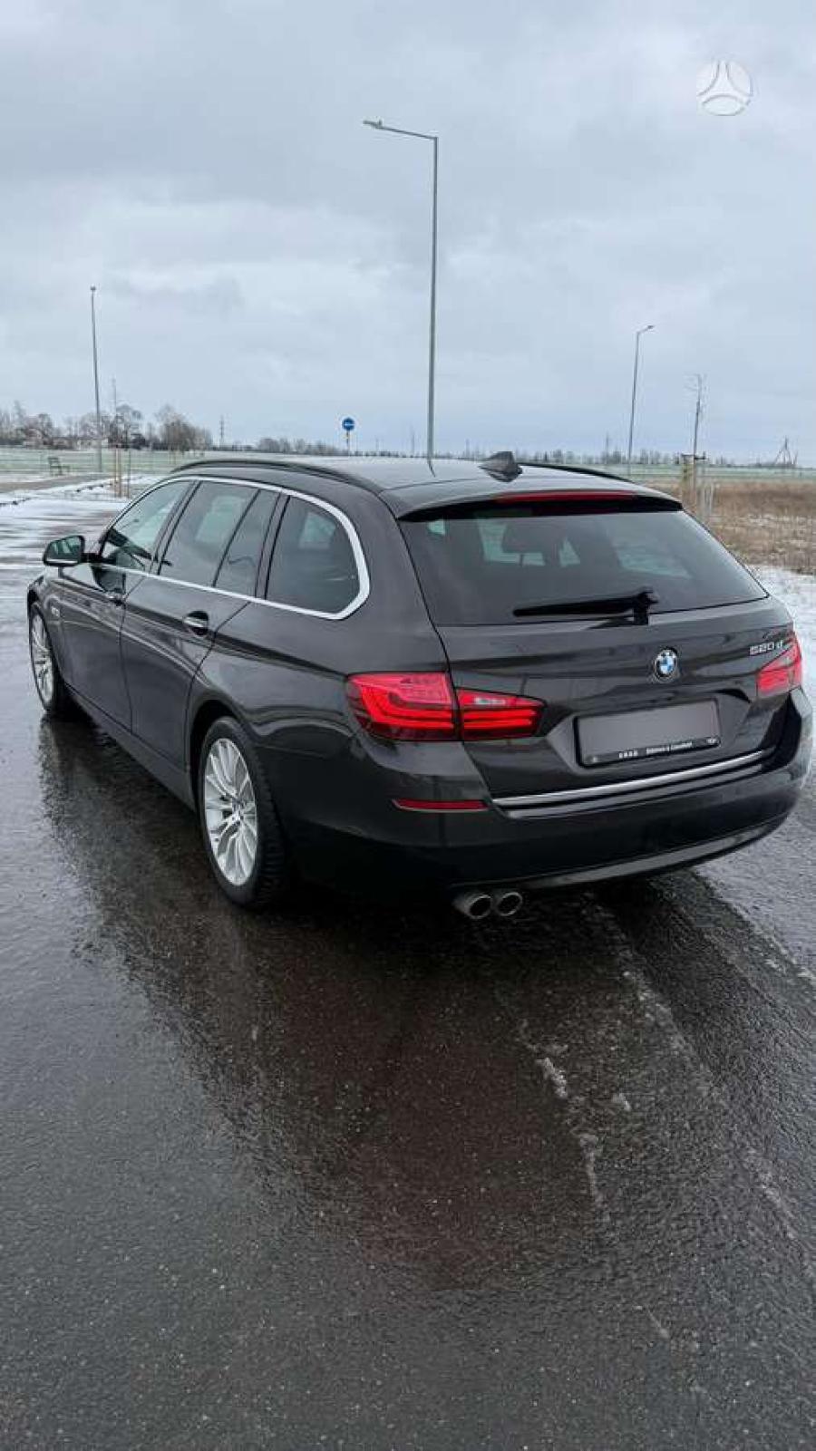 Brūns BMW 520 2015 Marijampole, ar dzinēja tilpumu 2.00 L un nobraukumu 220 tūkst. km par 13500 €, foto 4 vietnē AUTOMOTO.COM.LV