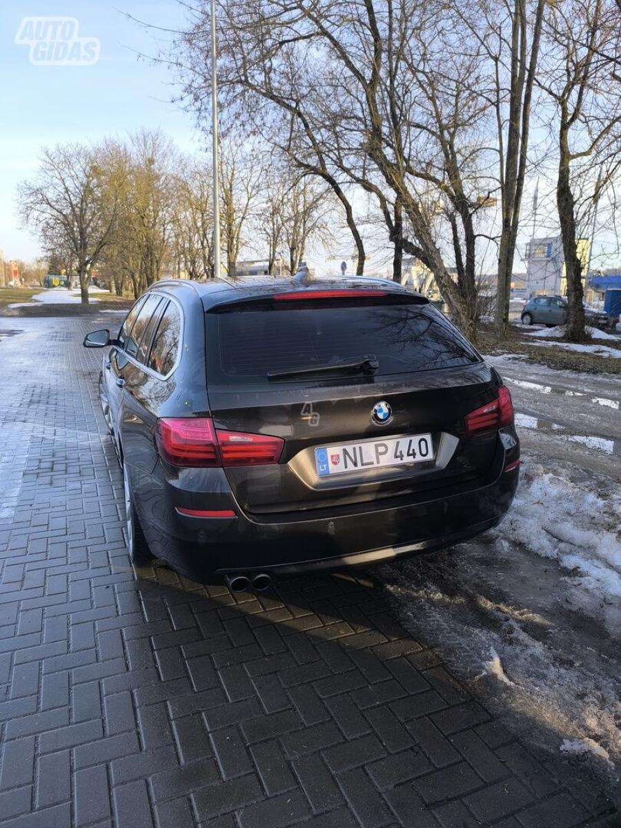 Brown BMW 520 2015 in Kaunas, with an engine capacity of 2.00 L and mileage of 386 thousand km for 15000 €, photo 3 on AUTOMOTO.COM.LV