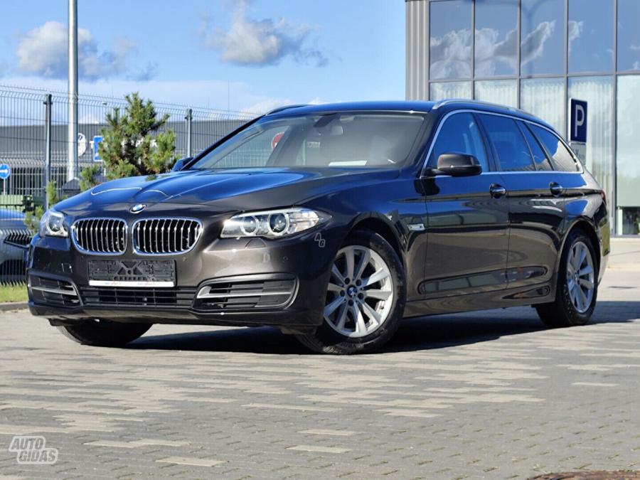 Brown BMW 520 2015 in Siauliai, with an engine capacity of 2.00 L and mileage of 326 thousand km for 11100 €, photo 5 on AUTOMOTO.COM.LV
