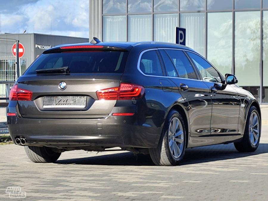 Brown BMW 520 2015 in Siauliai, with an engine capacity of 2.00 L and mileage of 326 thousand km for 11100 €, photo 10 on AUTOMOTO.COM.LV