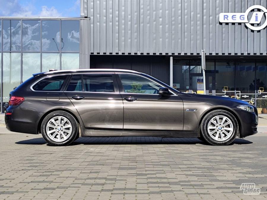 Brown BMW 520 2015 in Siauliai, with an engine capacity of 2.00 L and mileage of 326 thousand km for 11100 €, photo 11 on AUTOMOTO.COM.LV