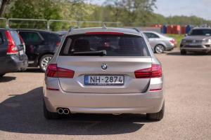 Brown BMW 520 2015 in Liepaja, with an engine capacity of 2.00 L and mileage of 242 thousand km for 12500 €, photo 4 on AUTOMOTO.COM.LV