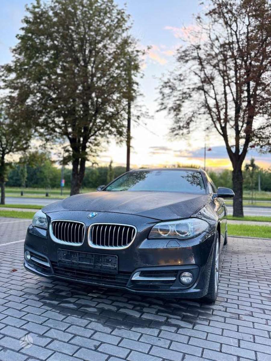 Brūns BMW 520 2015 Viļņa, ar dzinēja tilpumu 2.00 L un nobraukumu 290 tūkst. km par 6150 €, foto 1 vietnē AUTOMOTO.COM.LV