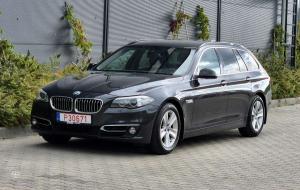 Brown BMW 520 2015 in Vilnius, with an engine capacity of 2.00 L and mileage of 274 thousand km for 9800 €, photo 3 on AUTOMOTO.COM.LV
