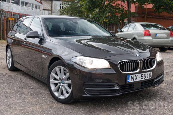 BMW 520 2015 in Cesis on AUTOMOTO.COM.LV Brown BMW 520 2015 in Cesis, with an engine capacity of 2.00 L and mileage of 285 thousand km for 8750 ā¬, photo 3 on AUTOMOTO.COM.LV