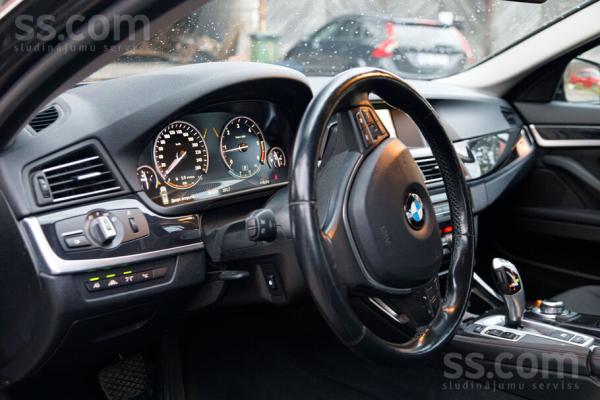 BMW 520 2015 in Cesis on AUTOMOTO.COM.LV Brown BMW 520 2015 in Cesis, with an engine capacity of 2.00 L and mileage of 285 thousand km for 8750 ā¬, photo 10 on AUTOMOTO.COM.LV