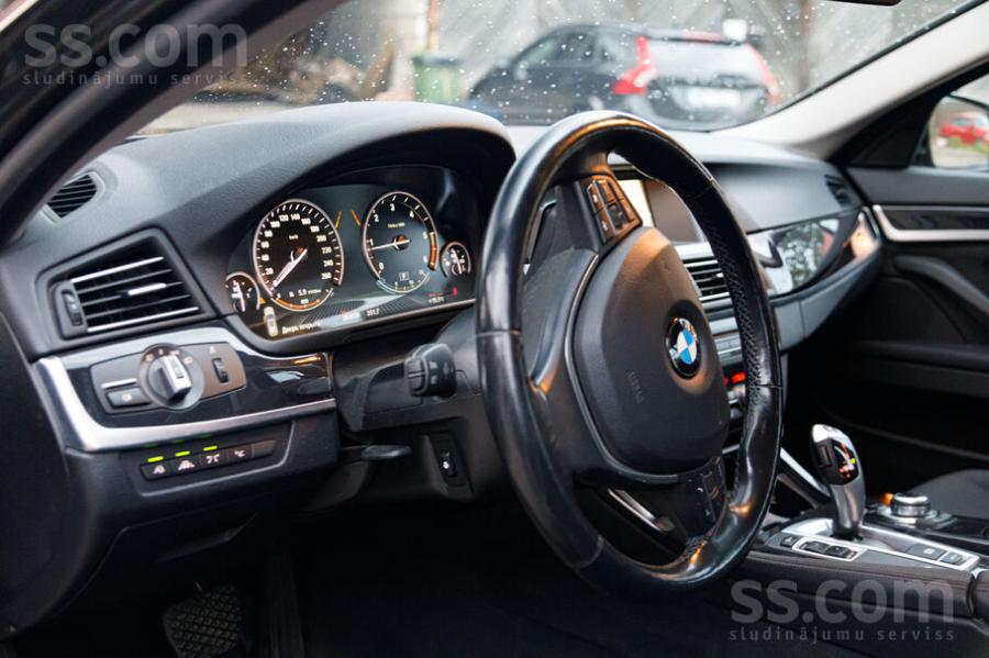 Brūns BMW 520 2015 Cēsis, ar dzinēja tilpumu 2.00 L un nobraukumu 285 tūkst. km par 8600 €, foto 10 vietnē AUTOMOTO.COM.LV