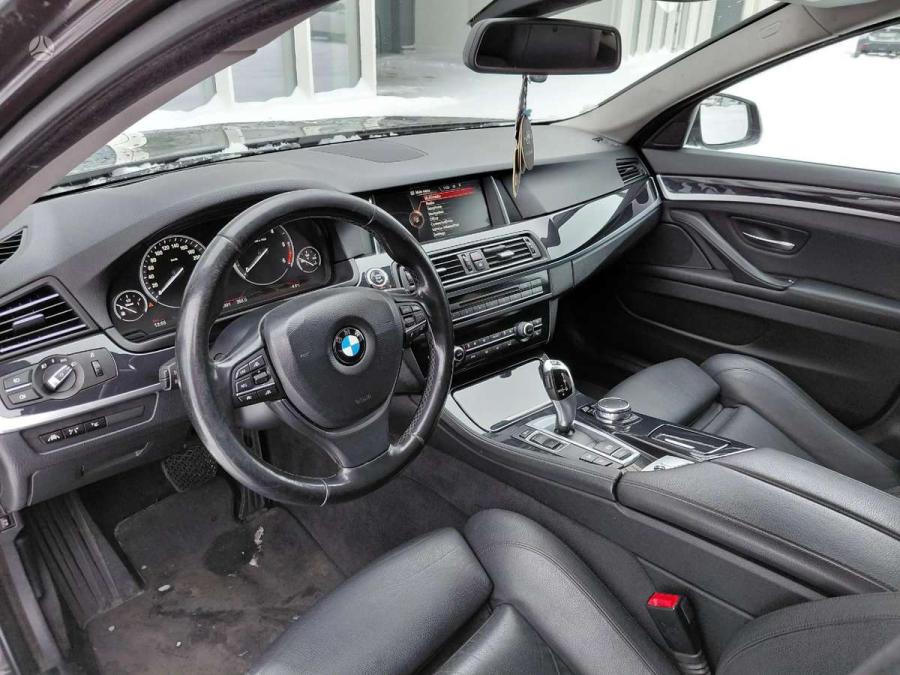 Brūns BMW 520 2016 Viļņa, ar dzinēja tilpumu 2.00 L un nobraukumu 314 tūkst. km par 13000 €, foto 7 vietnē AUTOMOTO.COM.LV