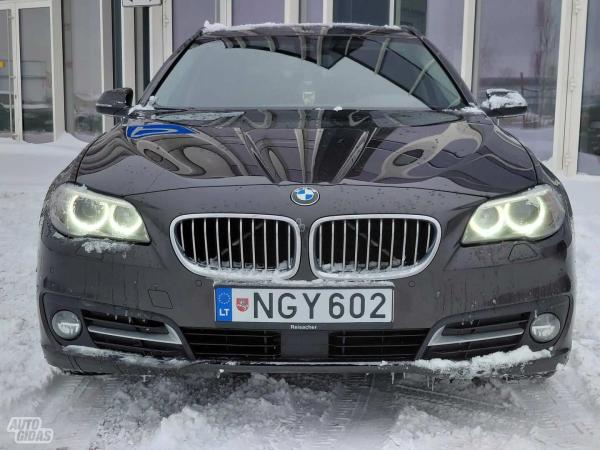 Brūns BMW 520 2016 Viļņa, ar dzinēja tilpumu 2.00 L un nobraukumu 314 tūkst. km par 9700 €, foto 2 vietnē AUTOMOTO.COM.LV