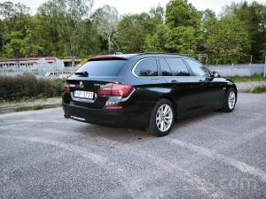 Brown BMW 520 2016 in Riga, with an engine capacity of 2.00 L and mileage of 267 thousand km for 11000 €, photo 7 on AUTOMOTO.COM.LV